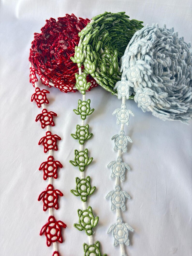 Turtle Ribbon Trim: Unique Crafting Accessory - Etsy