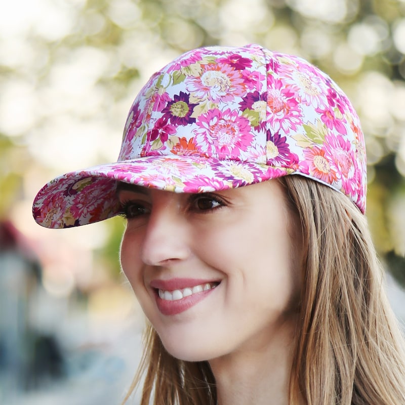 Flower Baseball Cap - Etsy