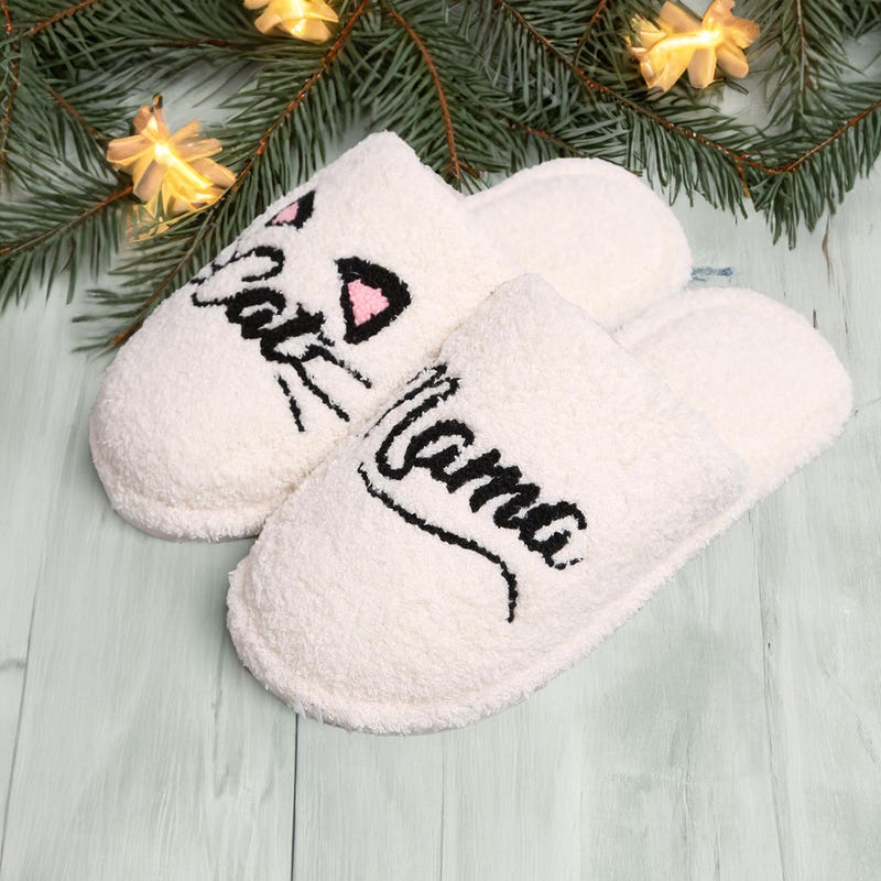 Cat Slippers - Etsy