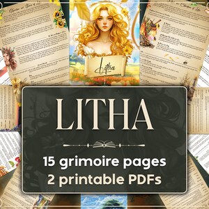Litha Grimoire: Complete Guide to the Summer Solstice Sabbath - Etsy