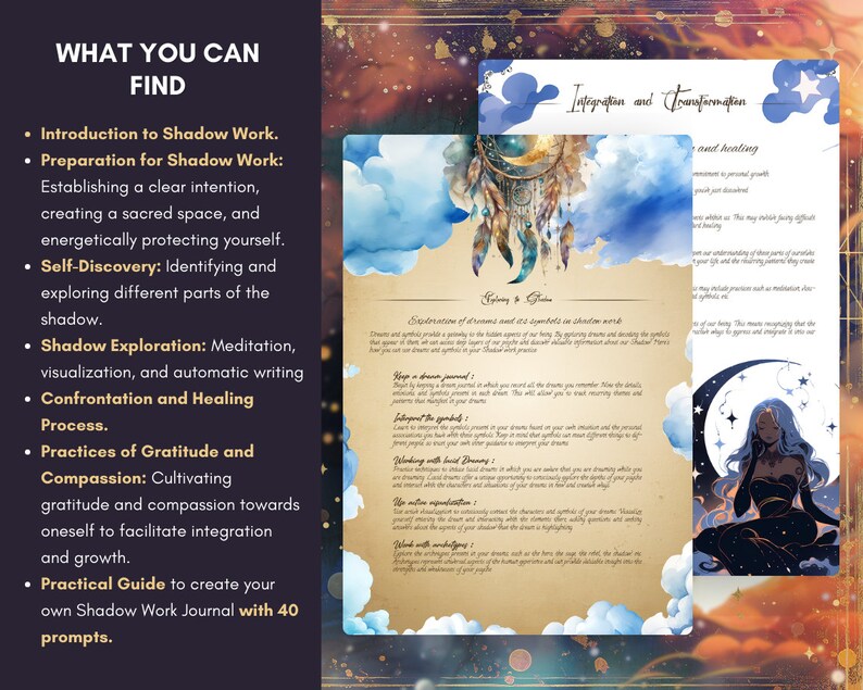 Shadow Work: Ultimate Guide to Doing Your Shadow Work - 40 Prompts ...
