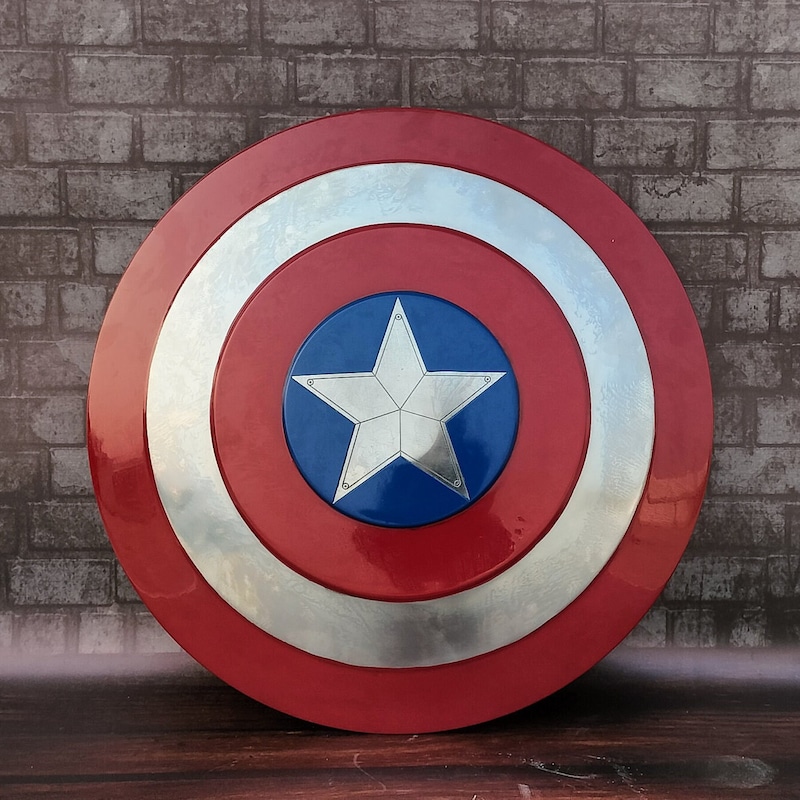 Captain America Shield Metal - Etsy