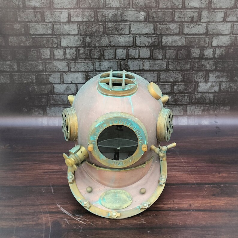 Scuba Diving Helmet, Diving Helmet, Scuba Diving, Helmet, British Navy ...