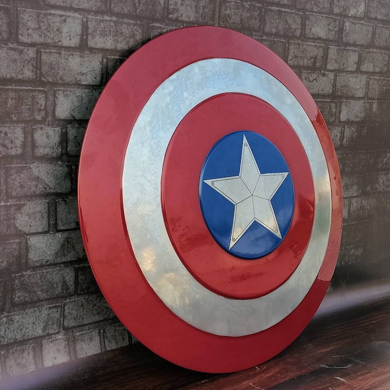Captain America Shield Metal - Etsy