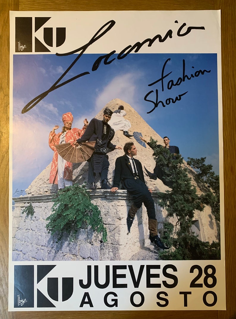 Original Vintage KU Club Ibiza Poster – From 1986 - Etsy