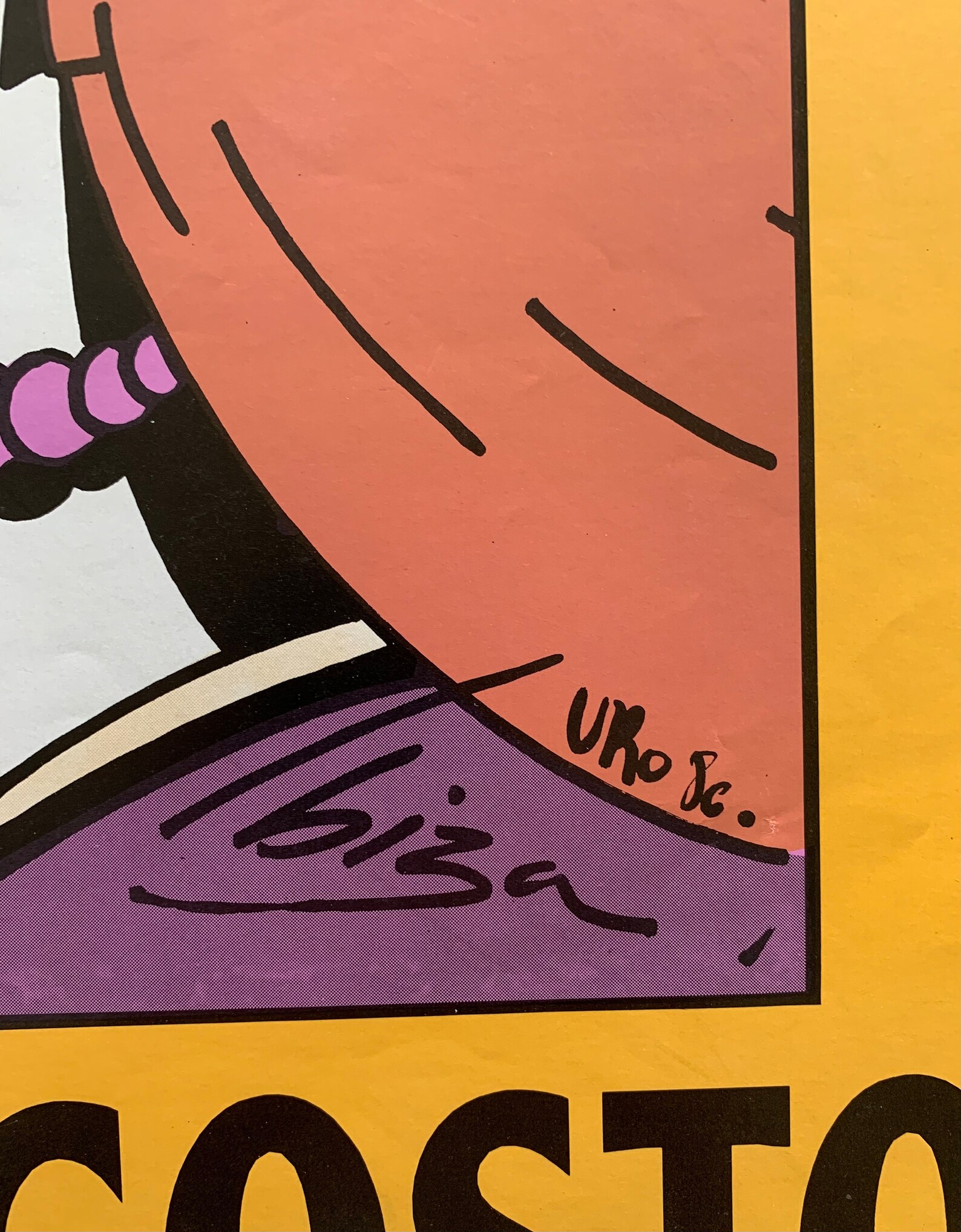 Original Vintage KU Club Ibiza Poster From 1986 by Yves Uro - Etsy