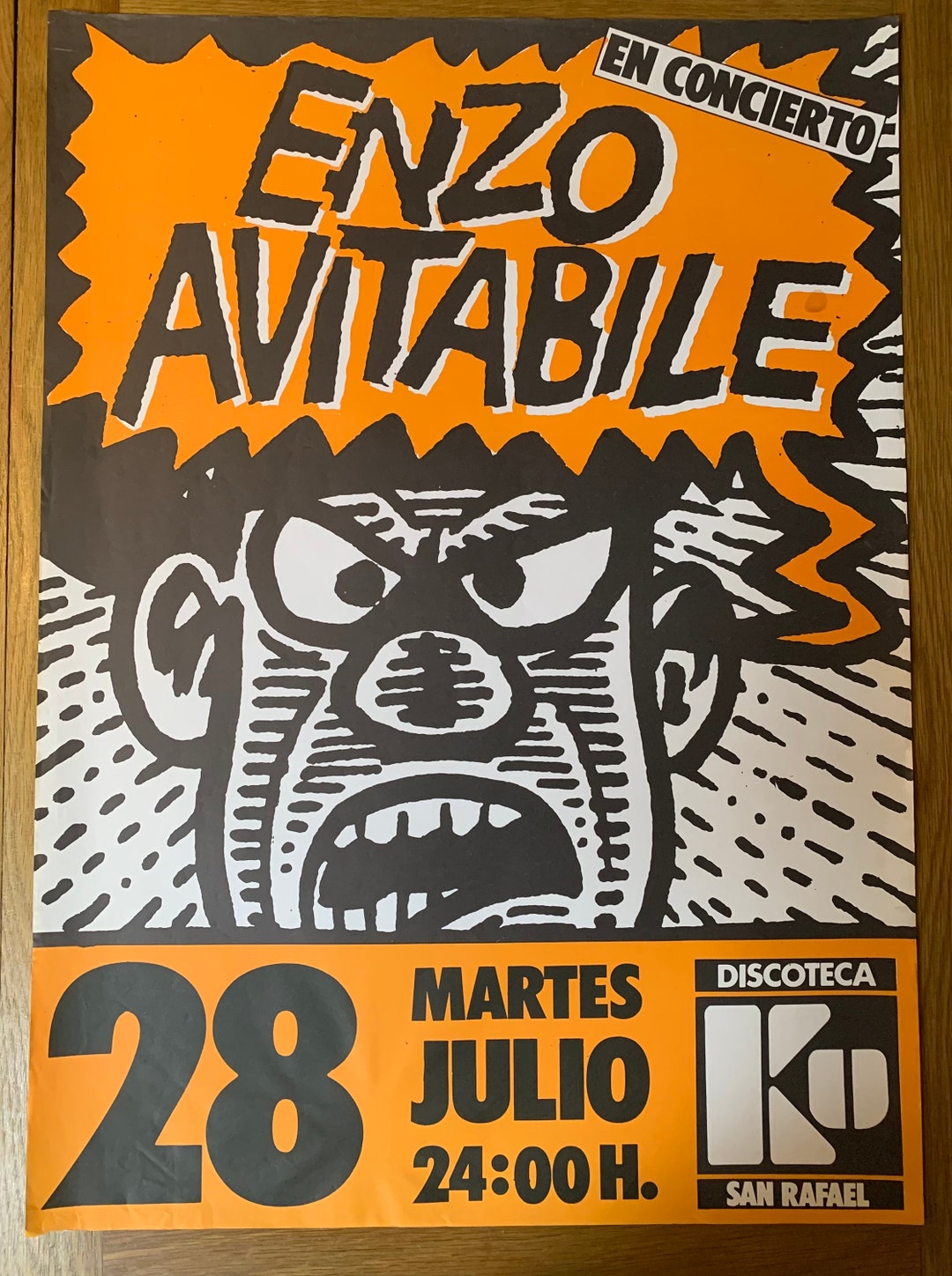 Vintage KU Ibiza Poster From 1987 - Etsy