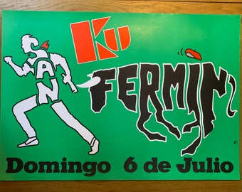 Original Vintage KU Club Ibiza Poster From 1986 - Etsy