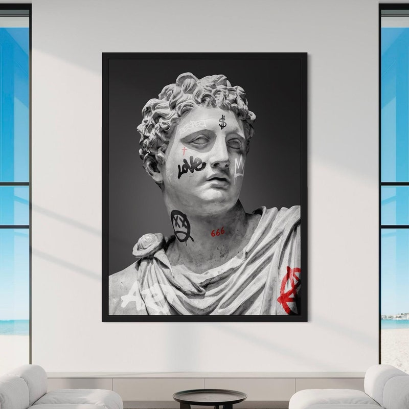 Bust Canvas Art - Etsy
