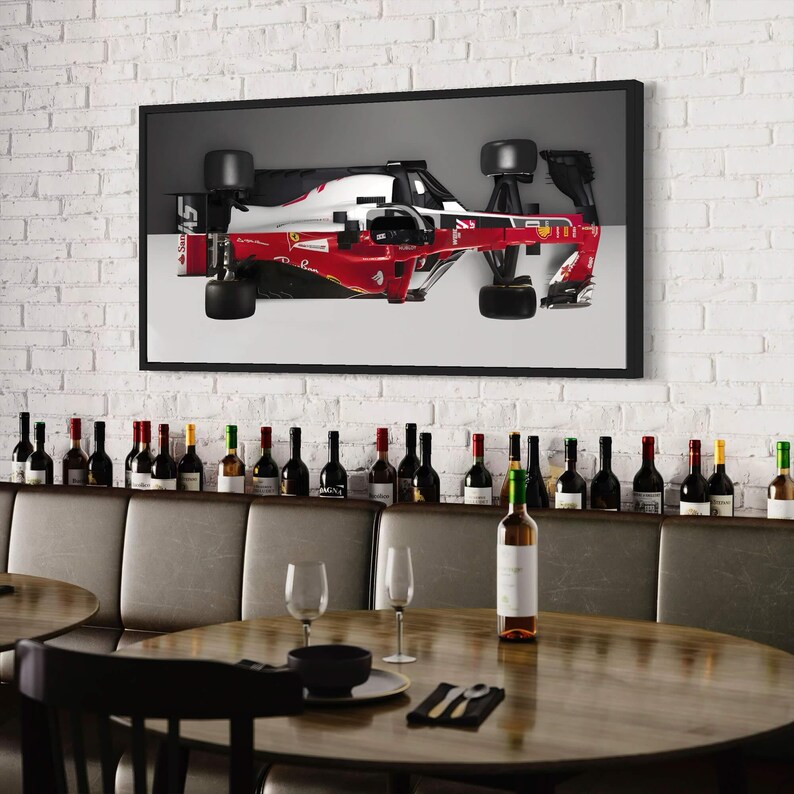 Formula One Poster F1 Canvas Painting for Home Decor Unique Gift for ...