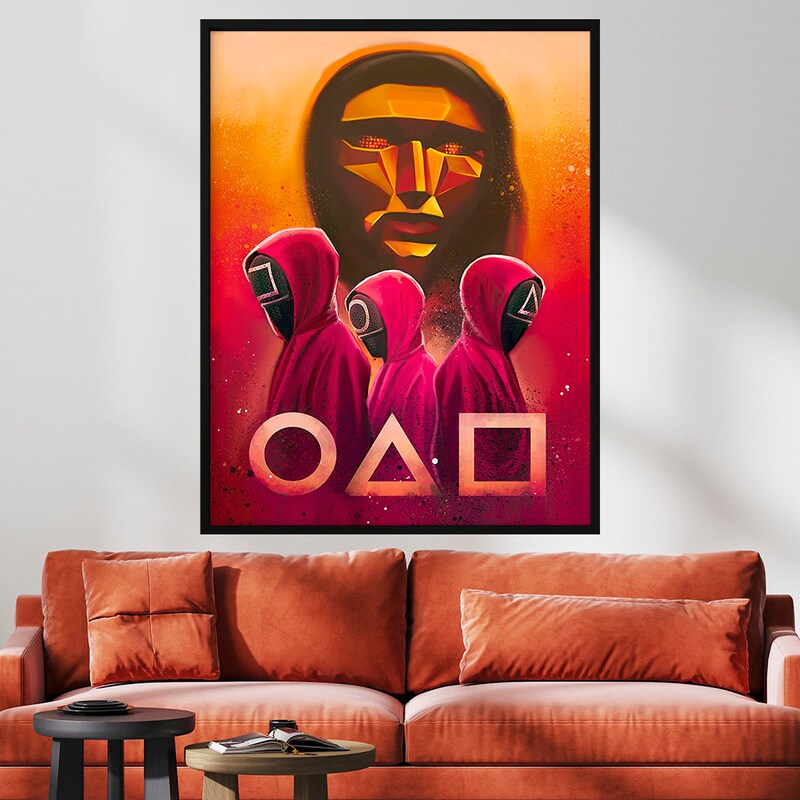 Squids Game Poster - Etsy