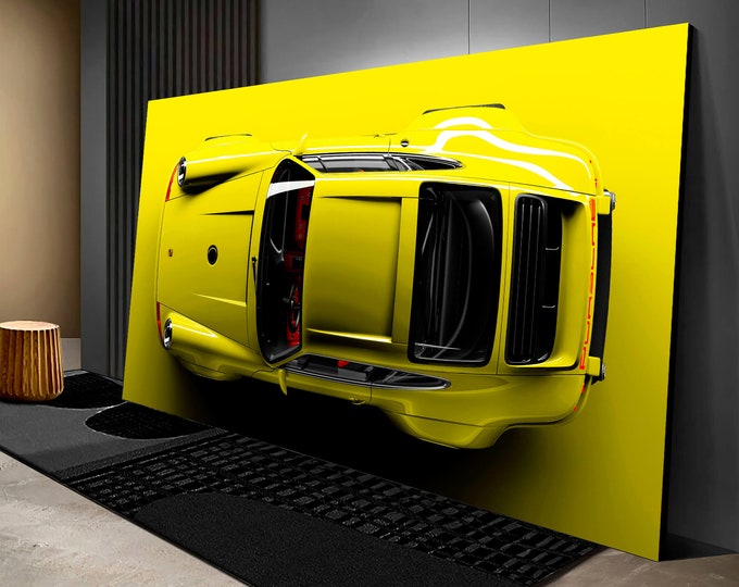 Citron Sport Car Poster Modern Car Wall Art Stylish Canvas Prints ...