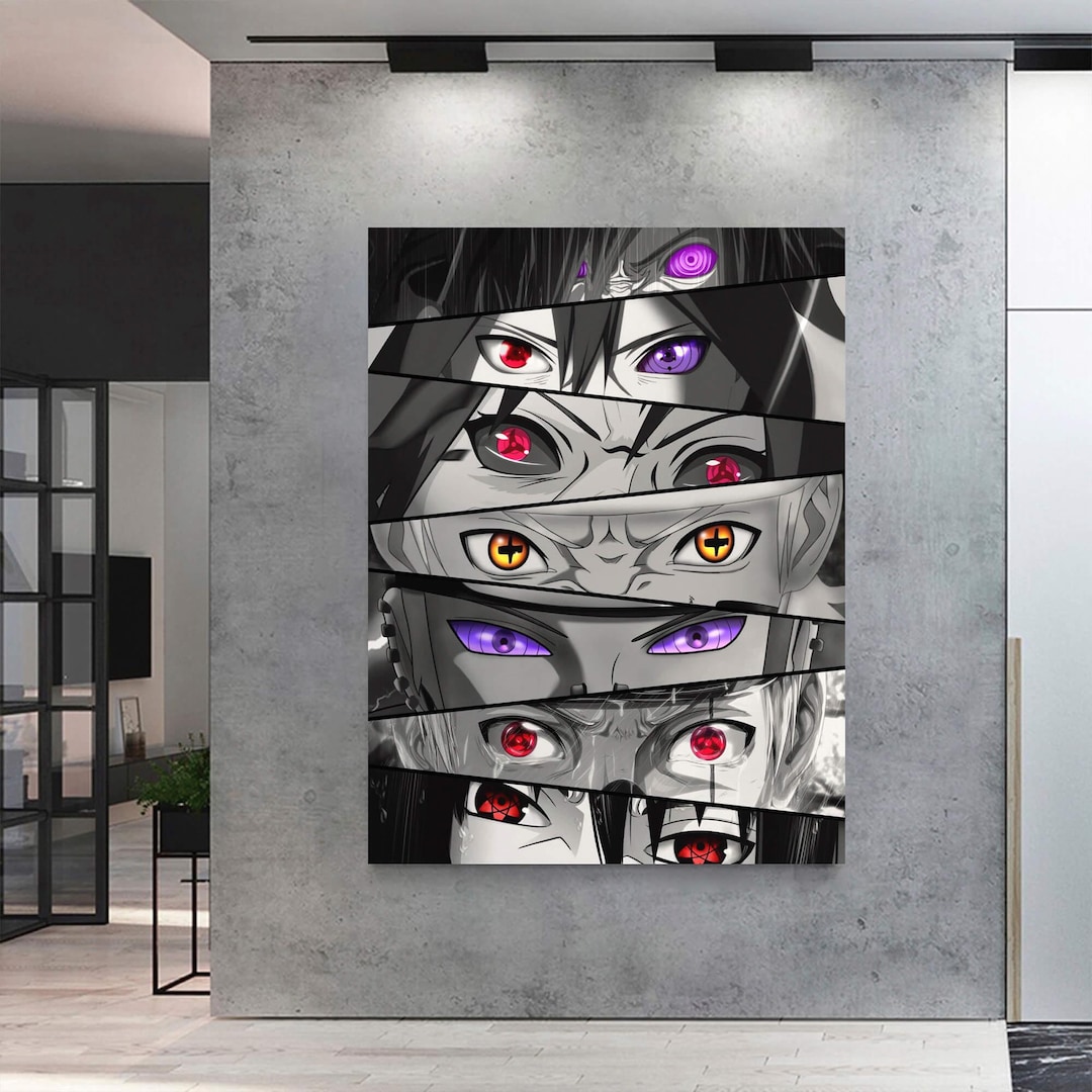 Naruto Anime Wall Scroll Trendy Anime Wall Art Large Wall Art Original ...