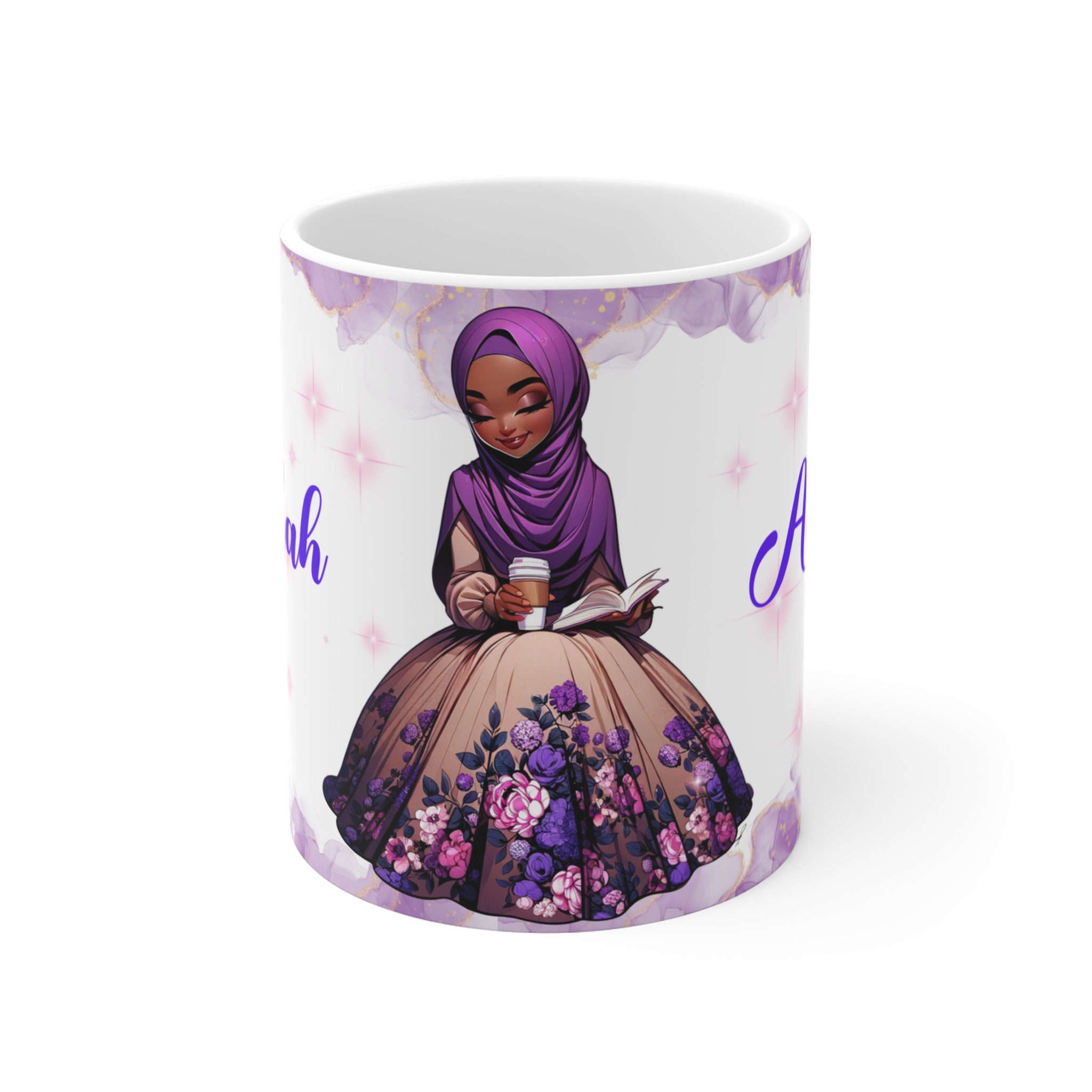 Personalized Islamic Mug, Hijabi Woman Mug, Muslim Woman Gift, Muslim ...