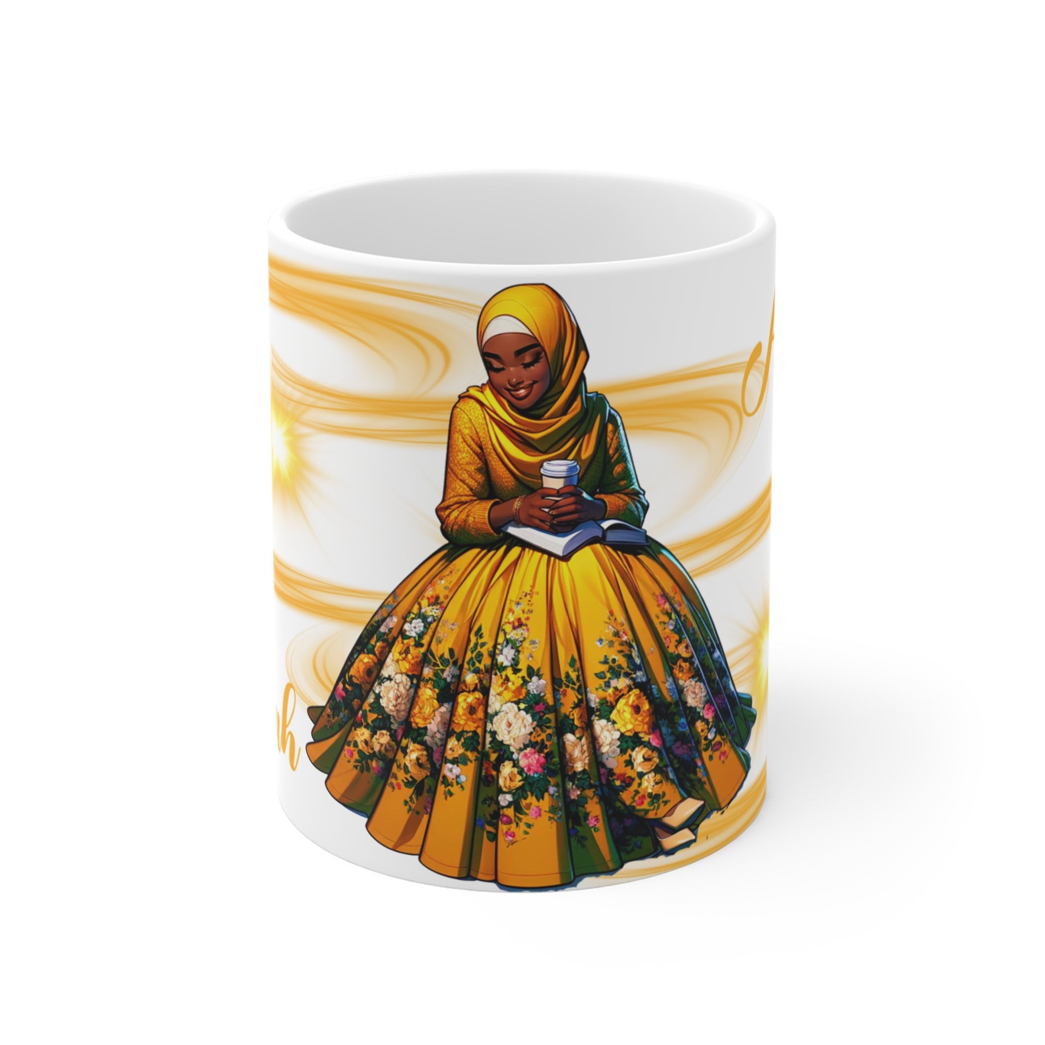 Personalized Islamic Mug, Hijabi Woman Mug, Muslim Woman Gift, Muslim ...