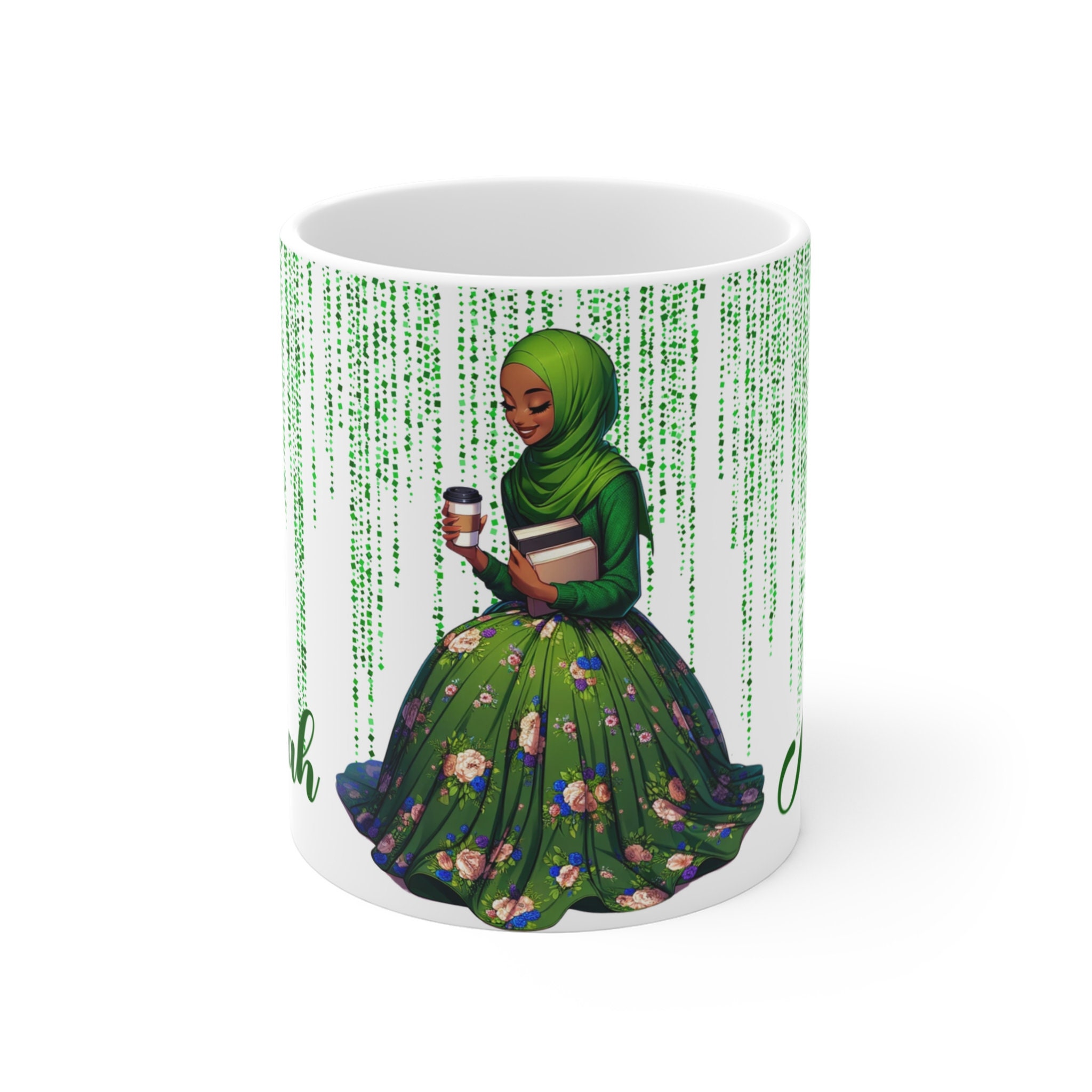 Personalized Islamic Mug, Hijabi Woman Mug, Muslim Woman Gift, Muslim ...