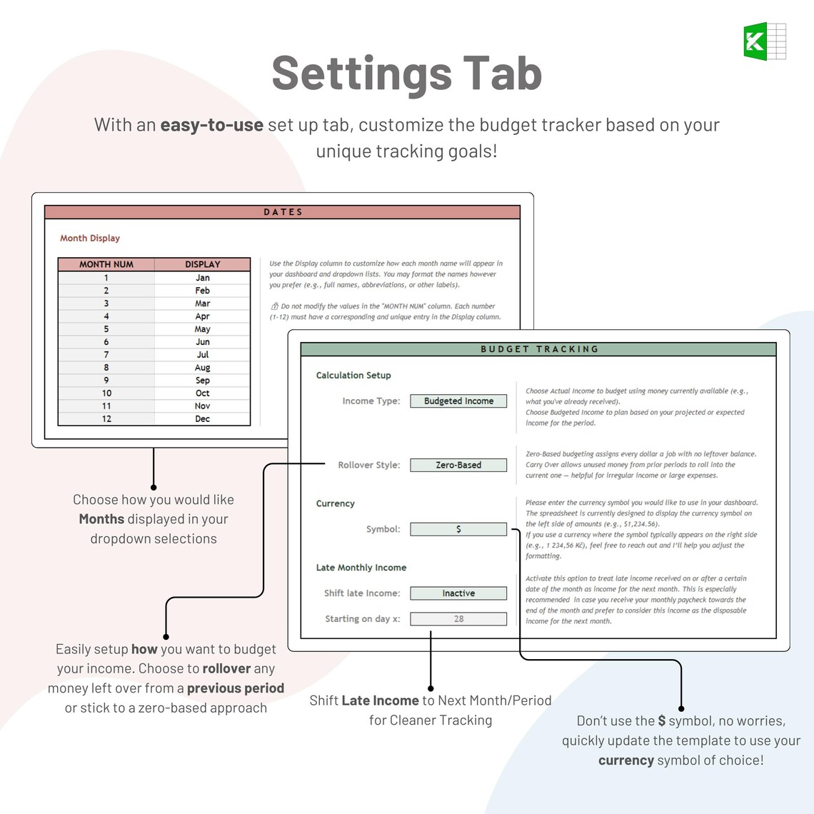 Simple Budget Tracker: Excel Template for Personal Finance (digital ...