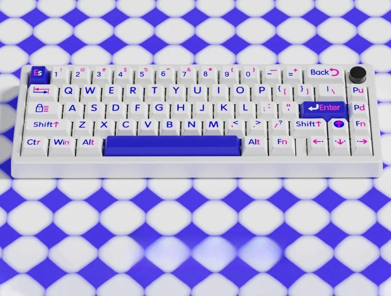 PREMIUM Blue and Green Cherry Profile Keycaps |BEST QUALITY| - Etsy