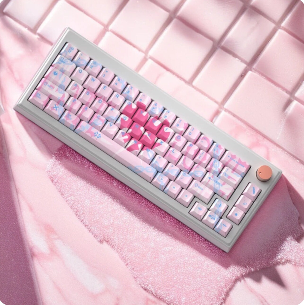 PREMIUM Pink and Purple Cherry Profile Keycaps |BEST QUALITY| - Etsy