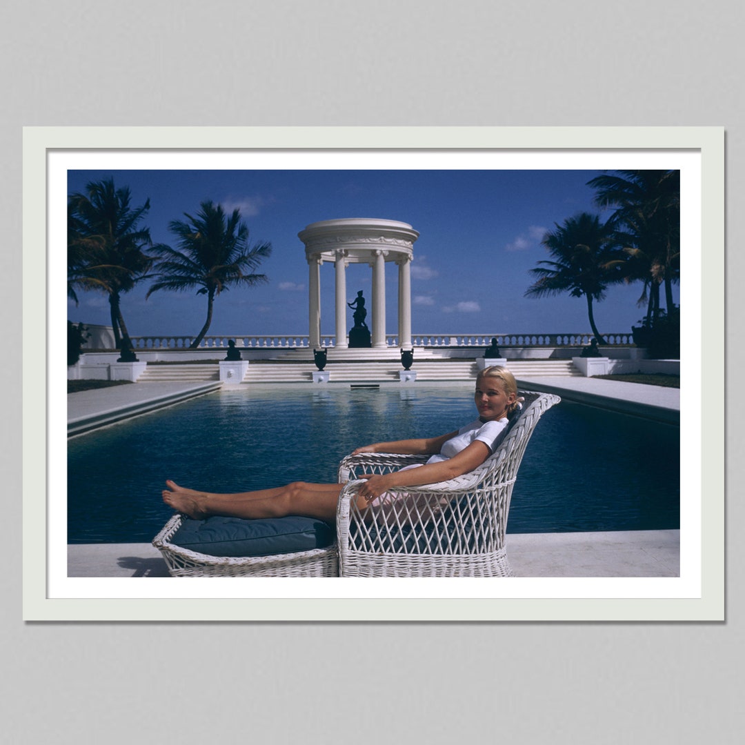 Digital Download Cz's House Slim Aarons Print ,vintage Print,slim ...