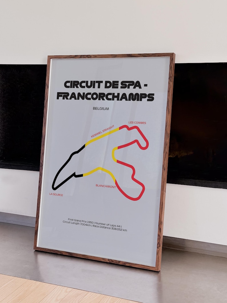 F1 Track Posters | Formula One | Track | Cars - Etsy