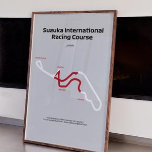 F1 Track Posters | Formula One | Track | Cars - Etsy