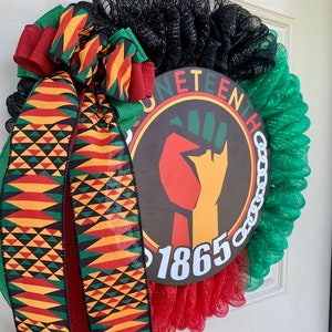 Juneteenth Wreath - Etsy