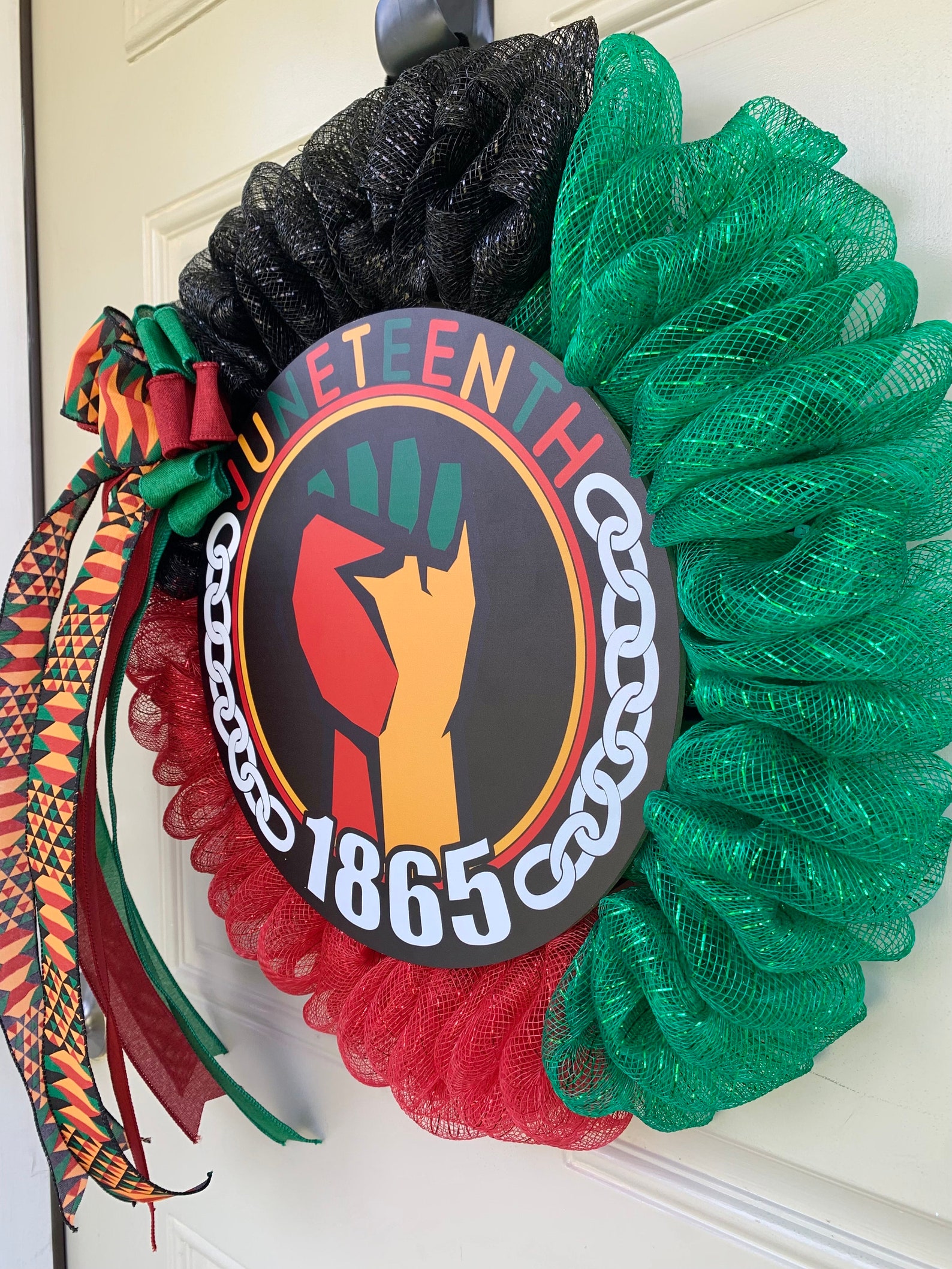 Juneteenth Wreath - Etsy