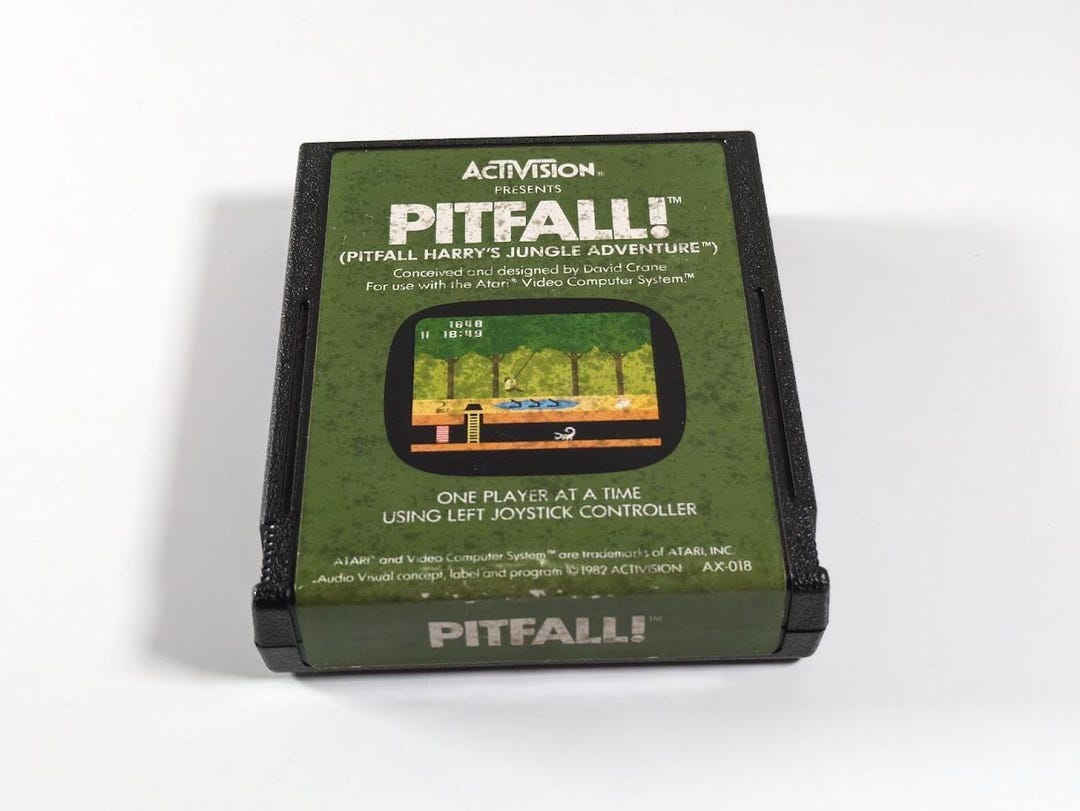 Pitfall for Atari 2600 - Retro Vintage Video Game Tested/works ...