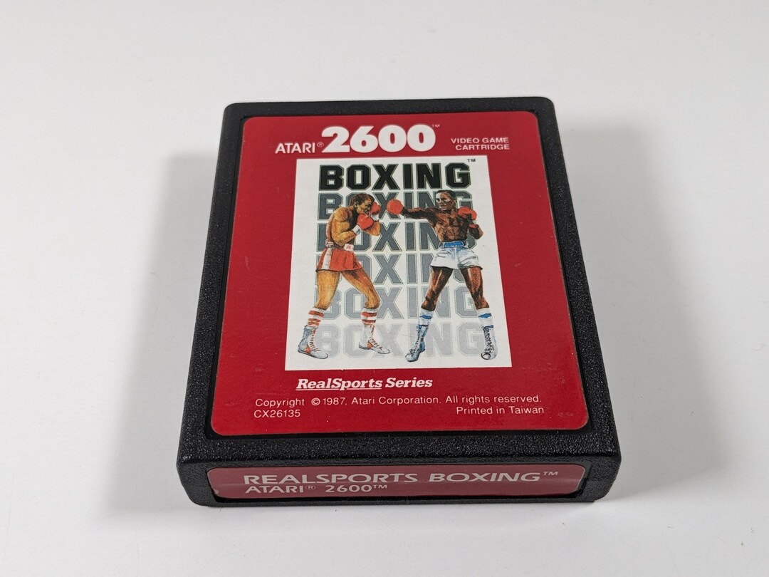 Realsports Boxing for Atari 2600 Retro Sports Vintage Video Games ...