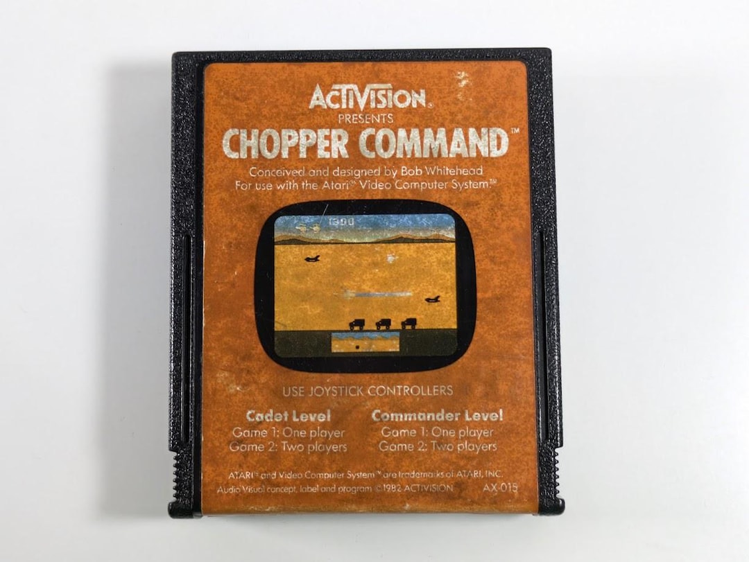 Chopper Command for Atari 2600 With Manual/instructions TESTED/WORKS ...