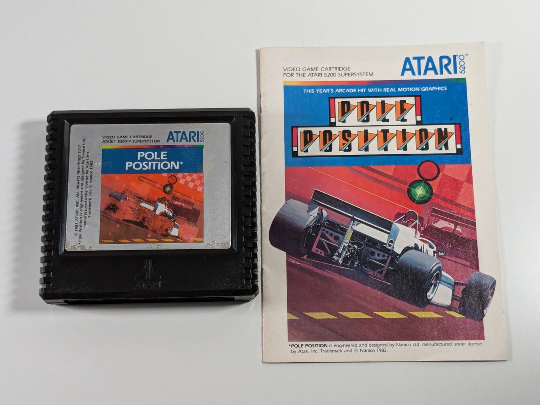 Atari 5200 Pole Position With Manual/instructions - Tested/works ...