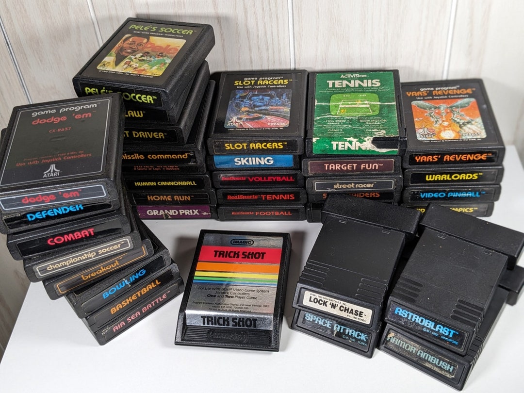 Atari 2600 Games - 3.99 Each! Tested/works - Dive Into Retro Vintage ...