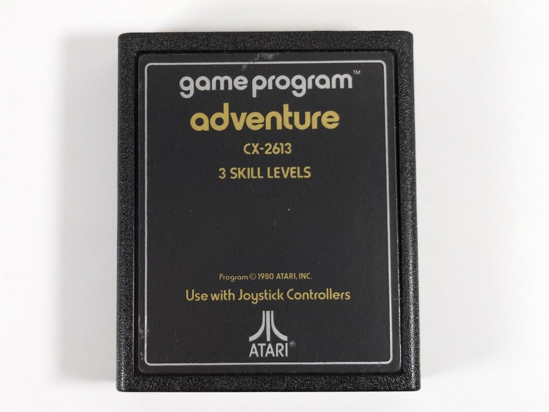 Adventure Game Program CX-2613 Txt Label for Atari 2600 - Tested/works ...