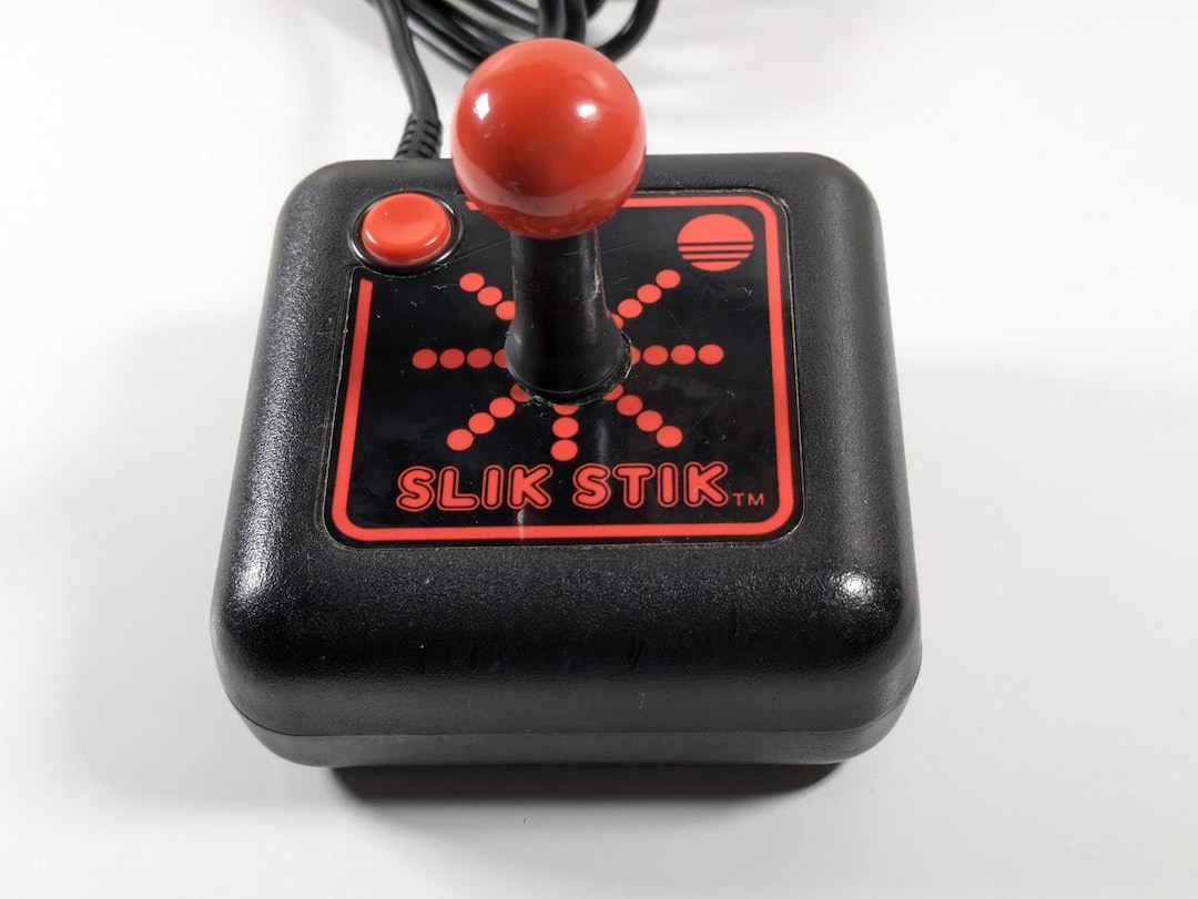 Suncom Slik Stik Joystick - Atari 2600 / 7800 Compatible - Retro Gaming ...