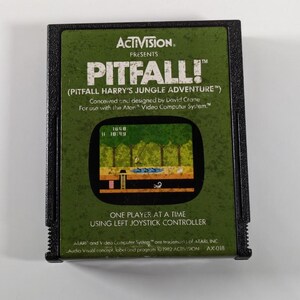 Pitfall for Atari 2600 - Retro Vintage Video Game Tested/works ...