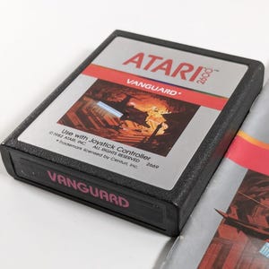 Vanguard Atari 2600 Game W/ Reproduction End Label and Manual ...