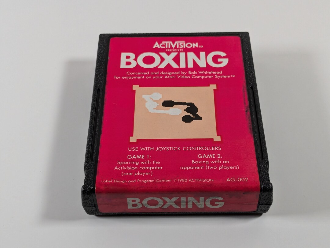 Boxing for Atari 2600 by Activision - Tested/works - Combine Shipping ...