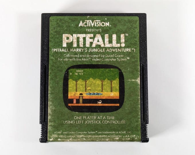 Pitfall for Atari 2600 - Retro Vintage Video Game Tested/works ...
