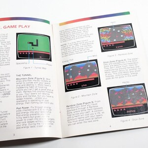 Vanguard Atari 2600 Game W/ Reproduction End Label and Manual ...