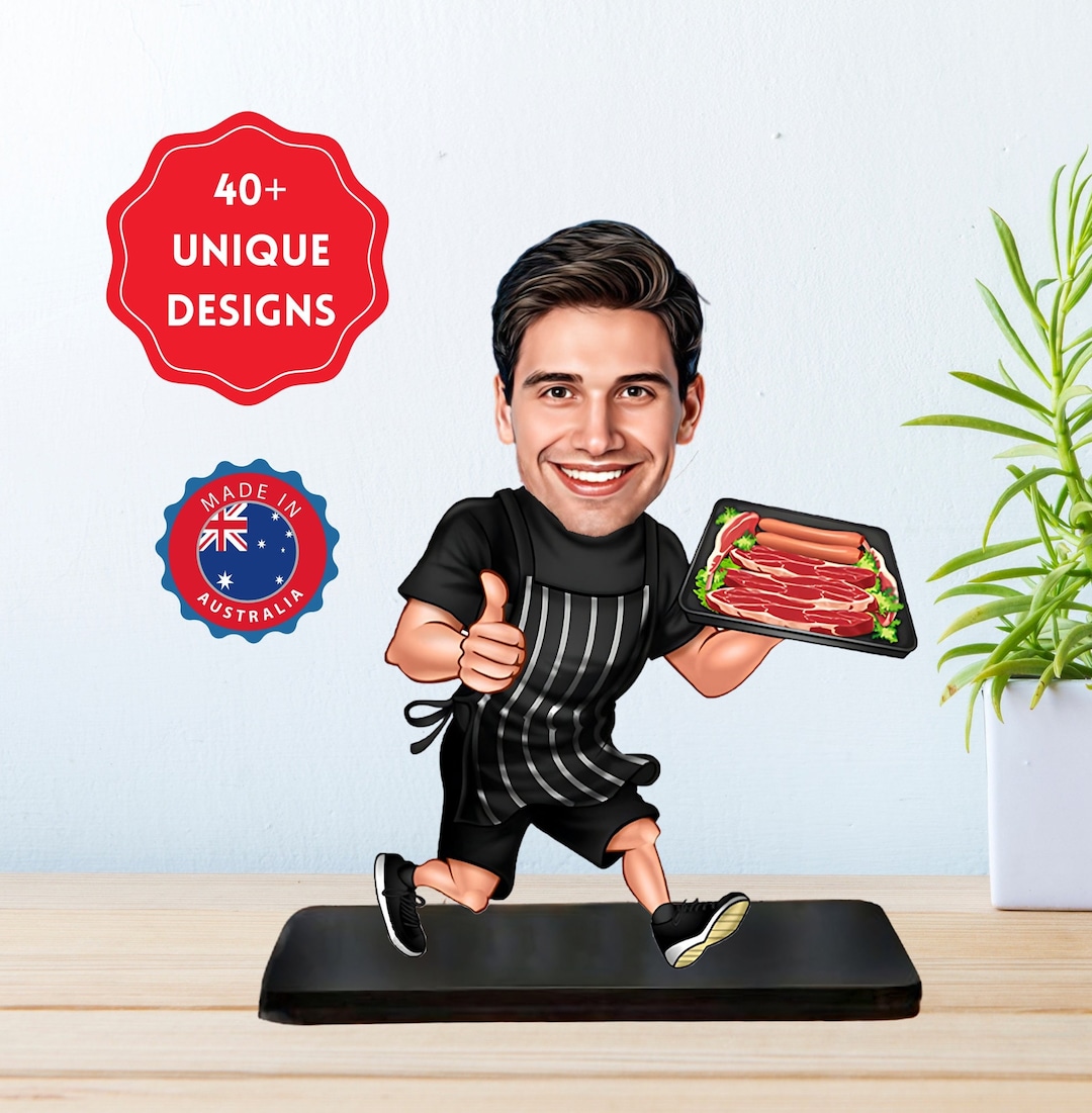 Custom Personalised Male Caricatures - Various Occupation Designs ...