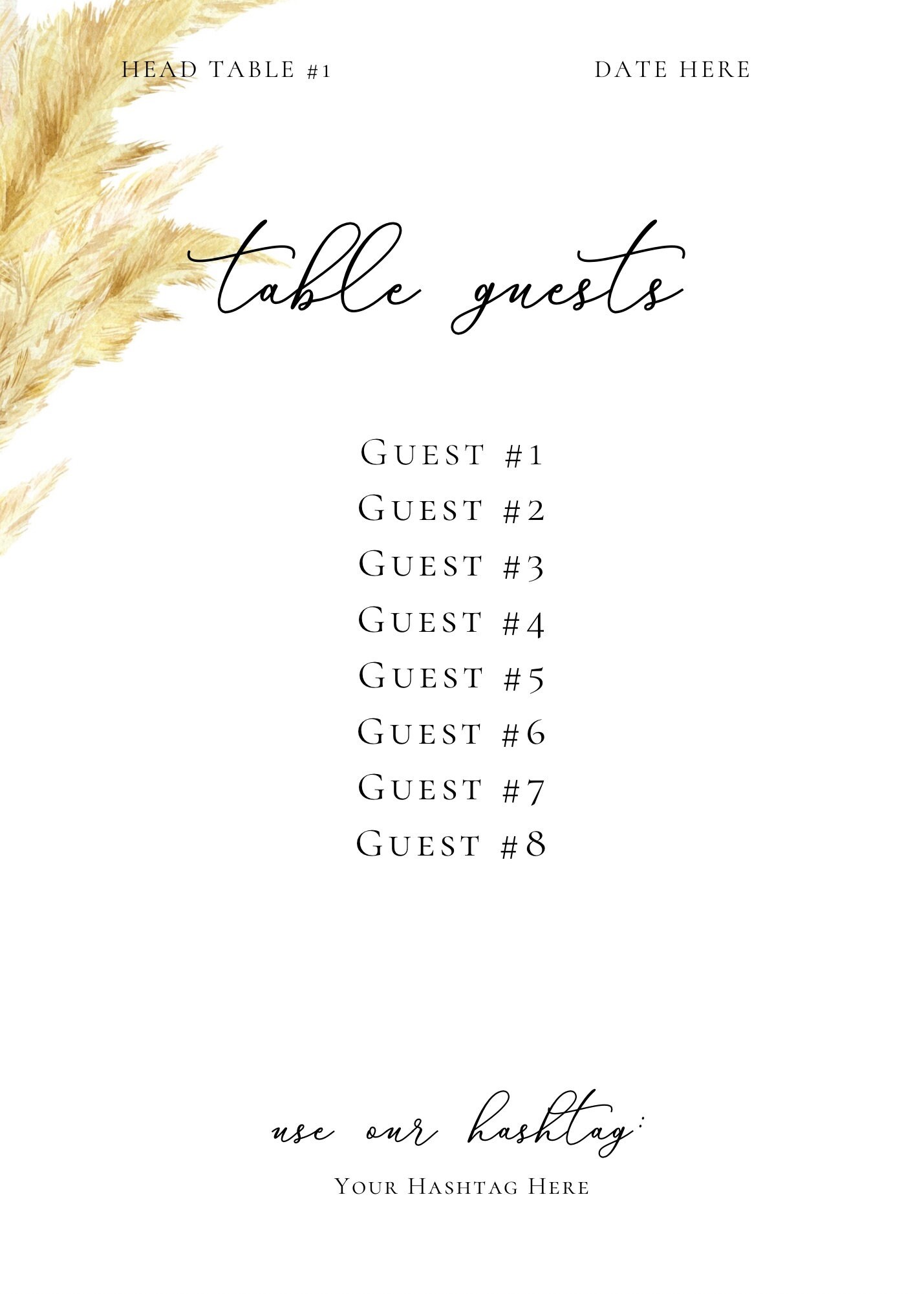 Editable* Wedding Digital Bundle, Table Cards, Cocktail Menu Template ...