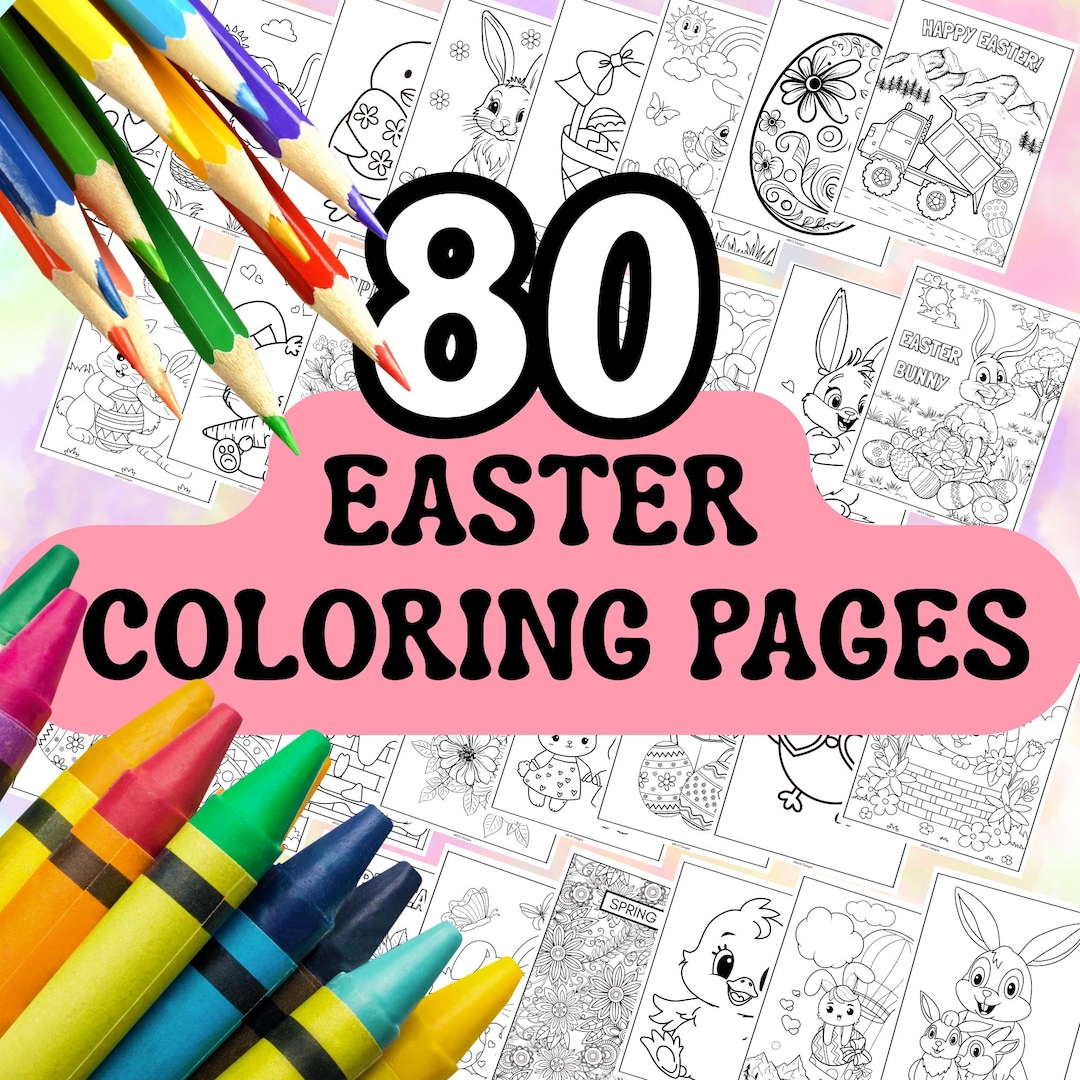 Easter Coloring Pages, Easter Activities for Kids, Easter Games, Easter ...