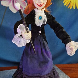 OOAK Art Doll,handmade Polymer Clay Doll,collectible Doll,redhead Girl ...