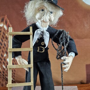 Chimney Doll, Art Doll, Bringer of Happiness, Chimney Symbol of ...