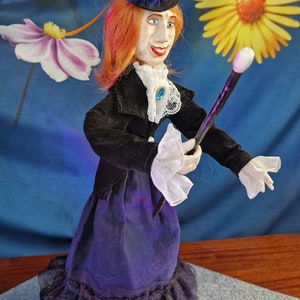 OOAK Art Doll,handmade Polymer Clay Doll,collectible Doll,redhead Girl ...