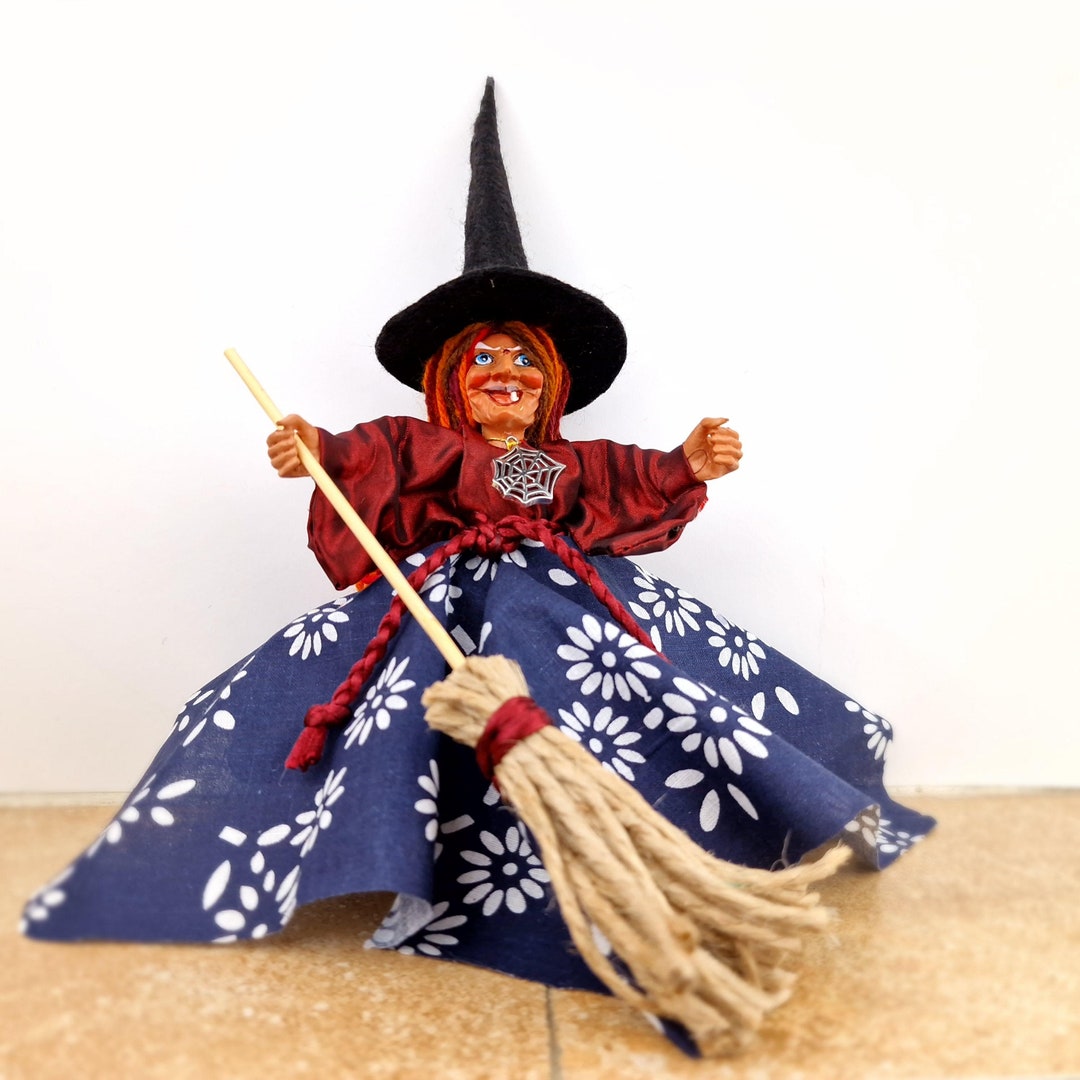 Halloween Witch,hedge Witch, Good Luck Witch Doll, Mystical Being ...