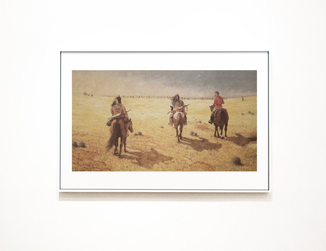 Fine Art Print “A Great Village” From an Original Watercolor Painting ...