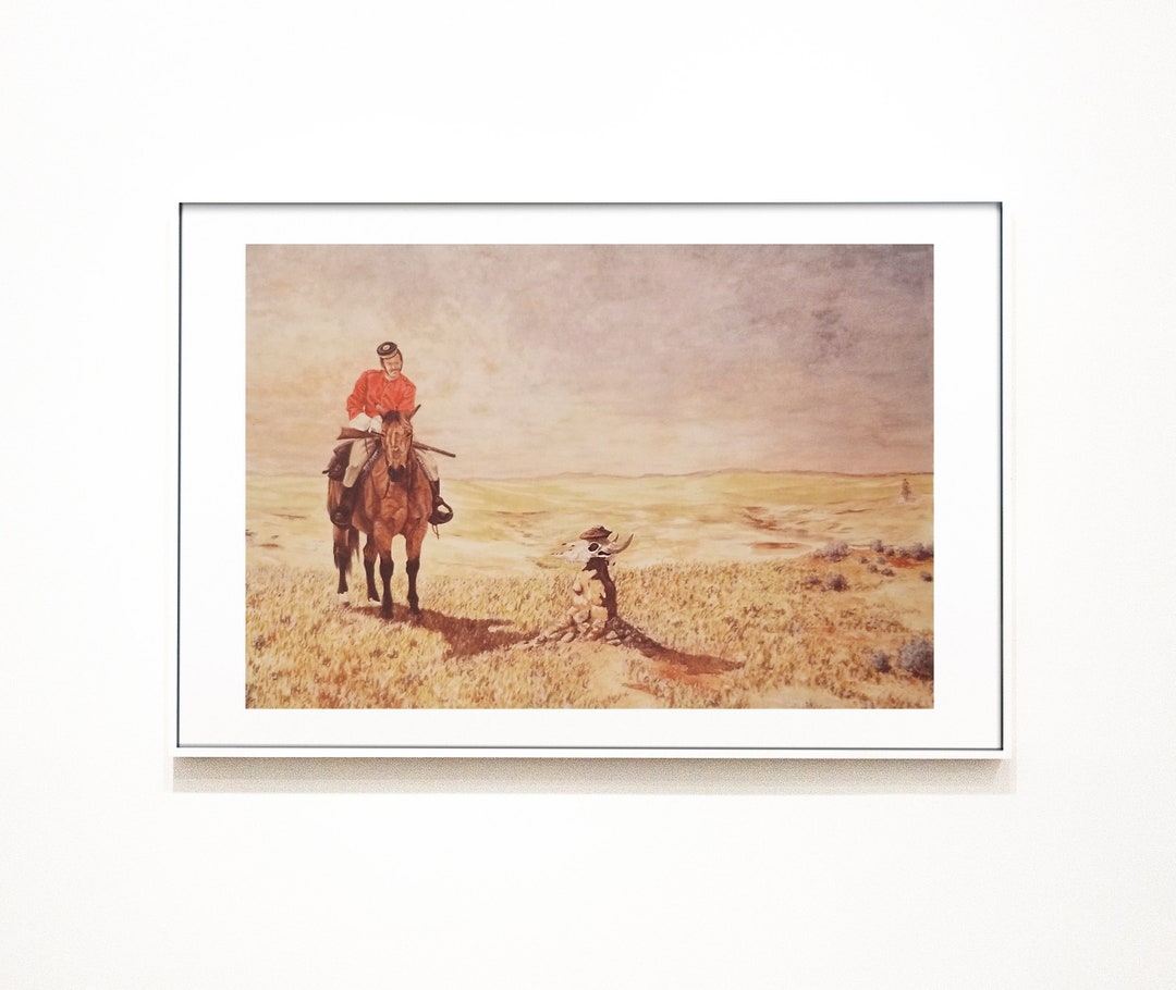Fine Art Print “wistful Thinking”, Watercolor Painting, 1994, by ...