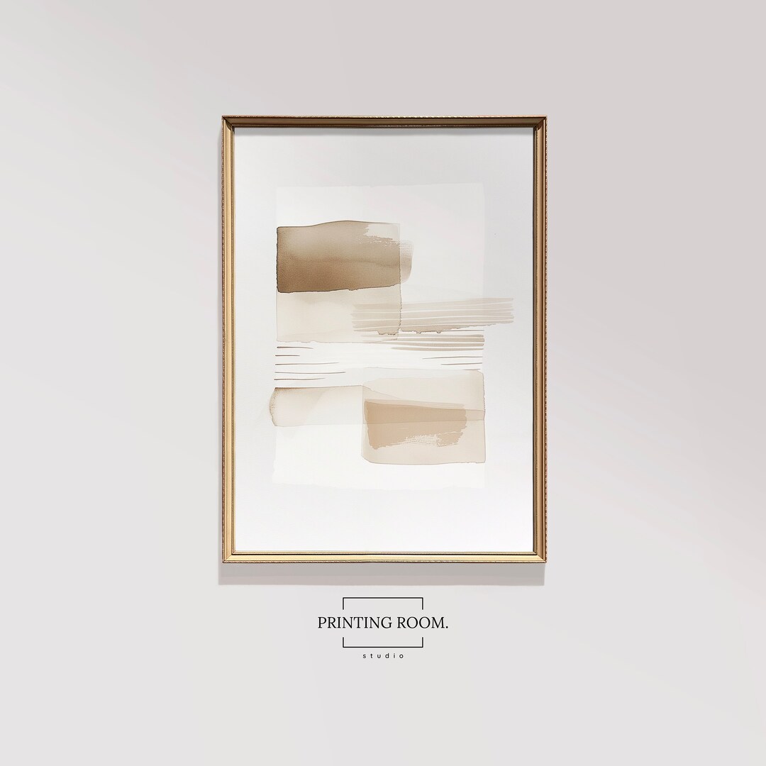 Modern Abstract Art, Neutral Wall Art, Digital Wall Art, Wall Decor ...